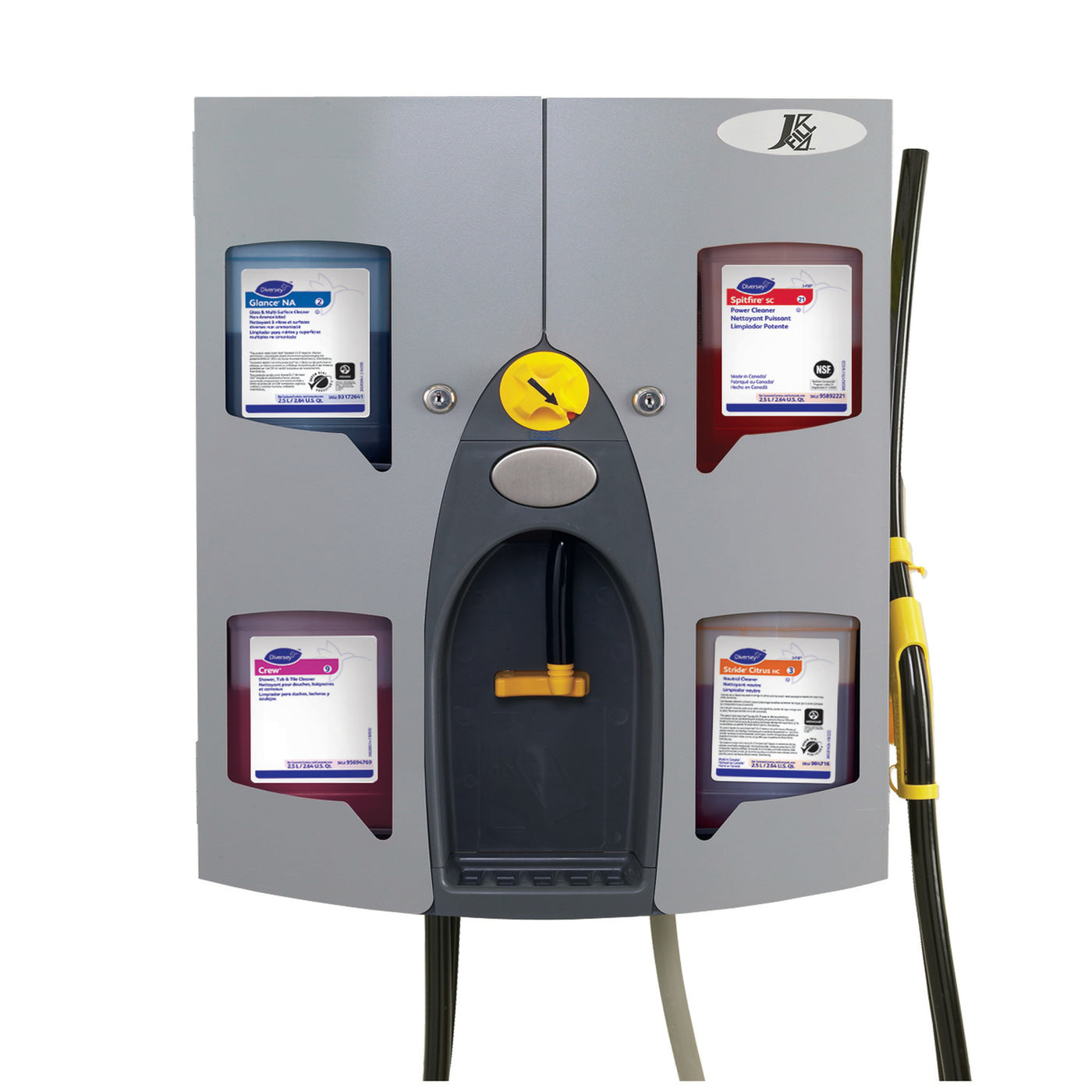Diversey J-Fill QuattroSelect Dispensing System — Three Star