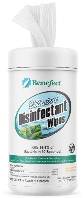 Benefect Botanical Disinfectant Wipes — Three Star