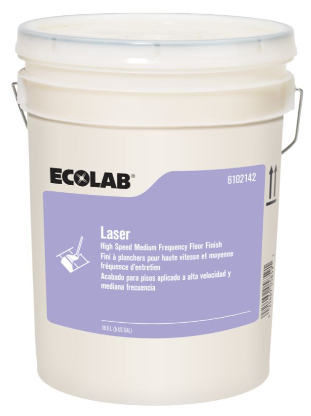 Ecolab Laser Floor Finish - 5 Gallon — Three Star
