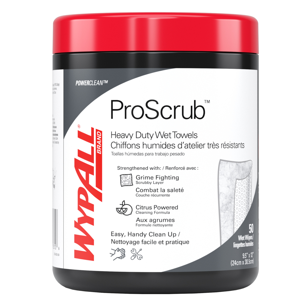 Wypall Waterless Cleaning Wipes - 8 X 50 Sheets — Three Star