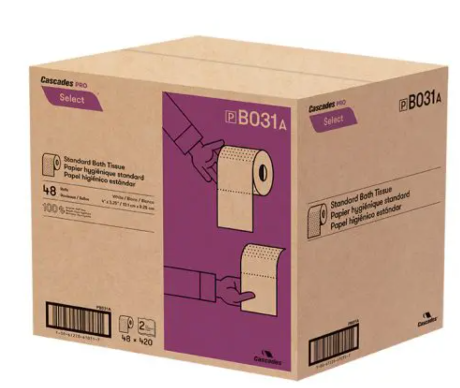 Cascades Standard Bathroom Tissue - B031 — Three Star