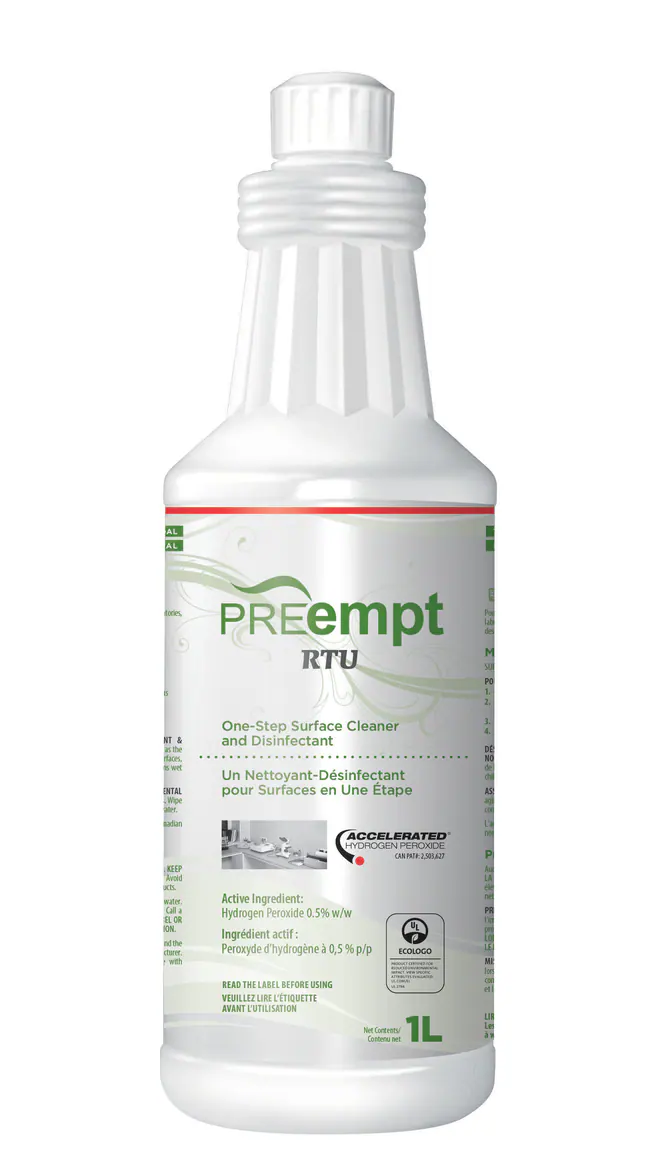 Virox PREempt Ready-To-Use Surface Disinfectant — Three Star
