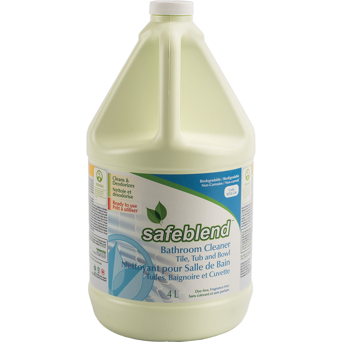 Safeblend Bathroom Cleaner Tile, Tub & Bowl - 4X4 L — Three Star