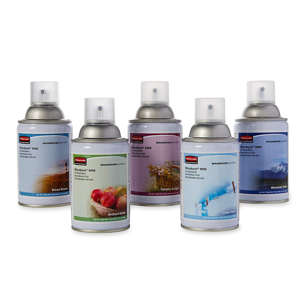Microburst 9000 Air Freshener 4 X 5.3 oz. — Three Star